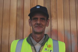 Big Issue North vendor Mark Oldham - Big Issue North