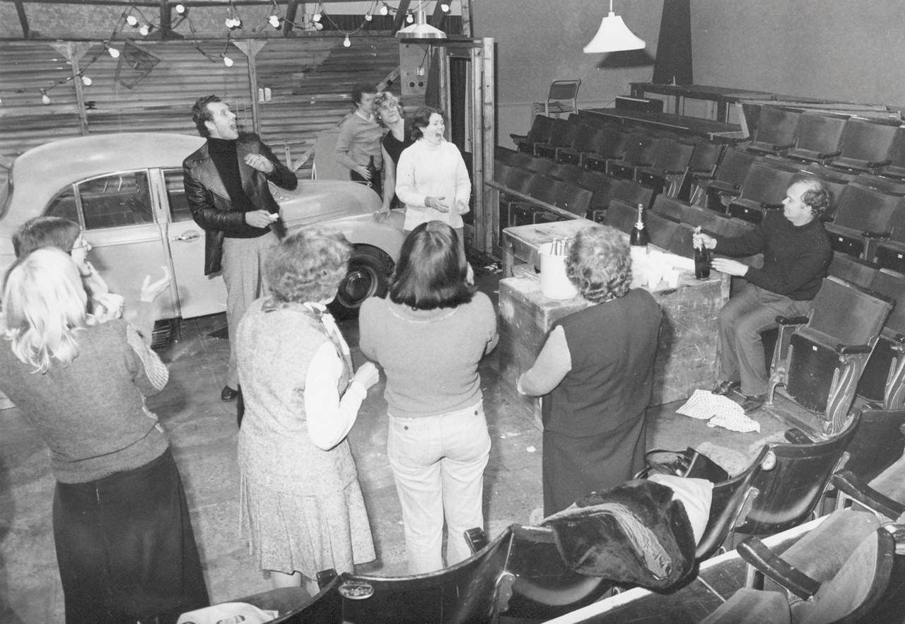 Alan and cast 1976 Library Theatre Final Night_05 © Scarborough Theatre ...