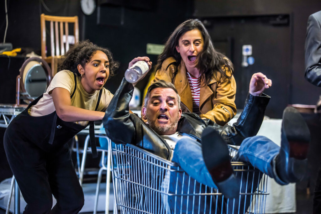 Alyuce Liburd, Richard J Fletcher and Zoe Iqbal - Road rehearsals ...