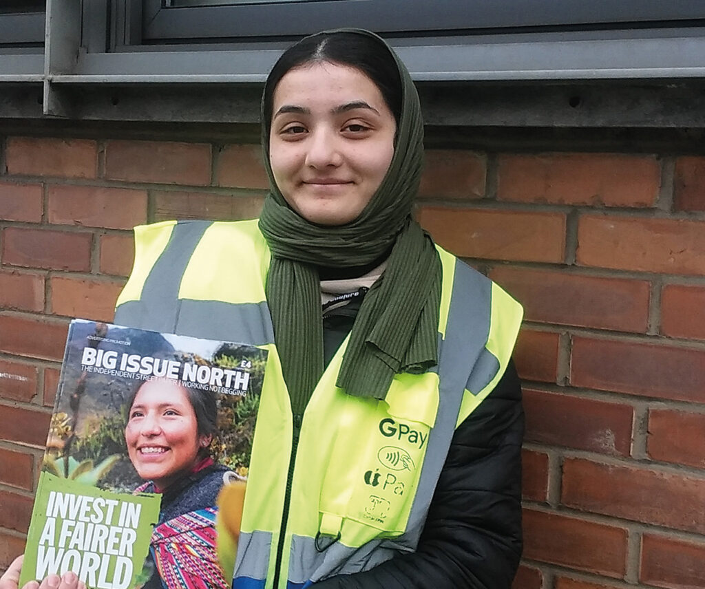Rahela, Co-op, Heaton Moor - Big Issue North